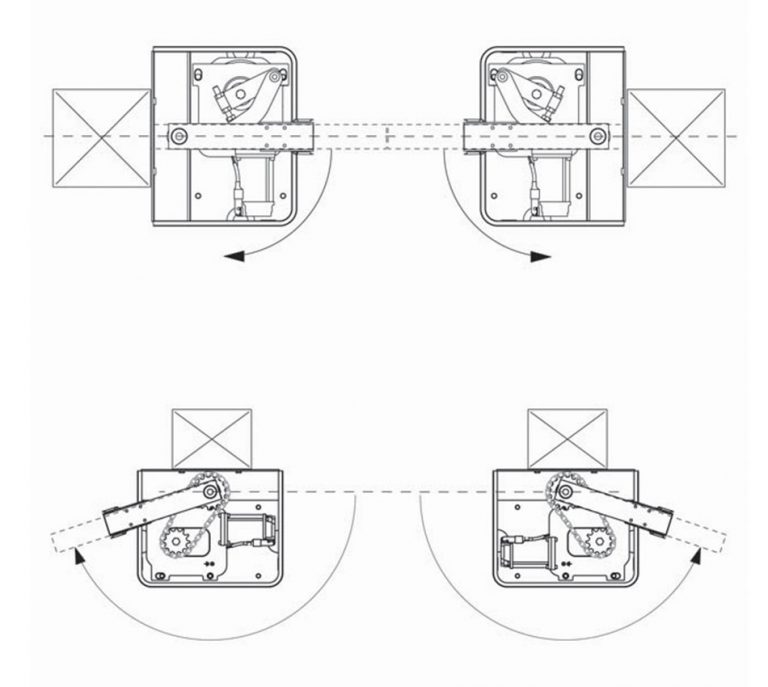 Ditec Cubic 6 Underground Gate Opener (Actuator) - Insight Automation