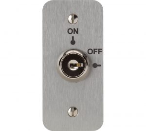 Maintained 2 Position Key-Switch - Single Pole - Jamb - Insight Automation